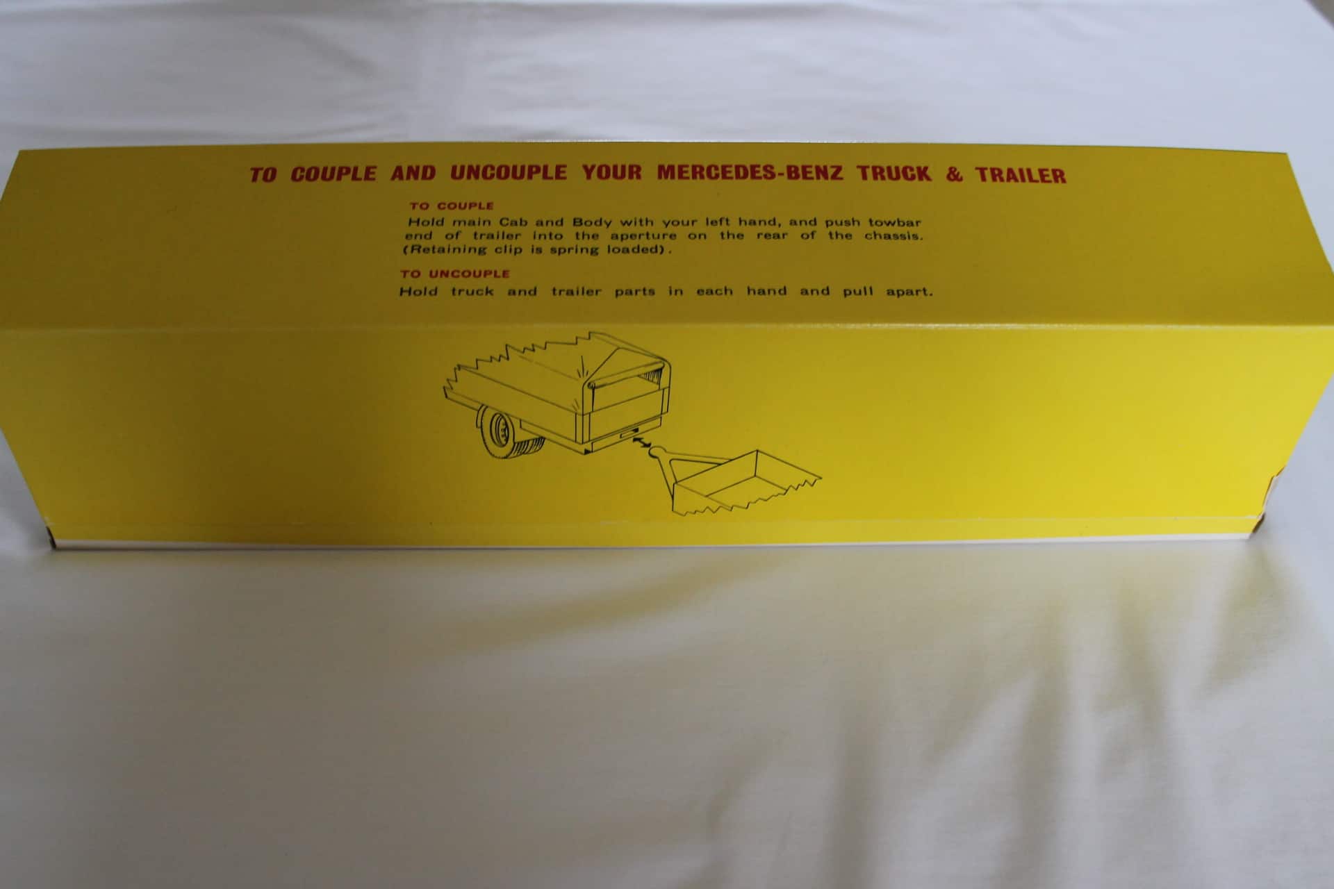 Dinky 917 Mercedes Truck & Trailer - Diecast