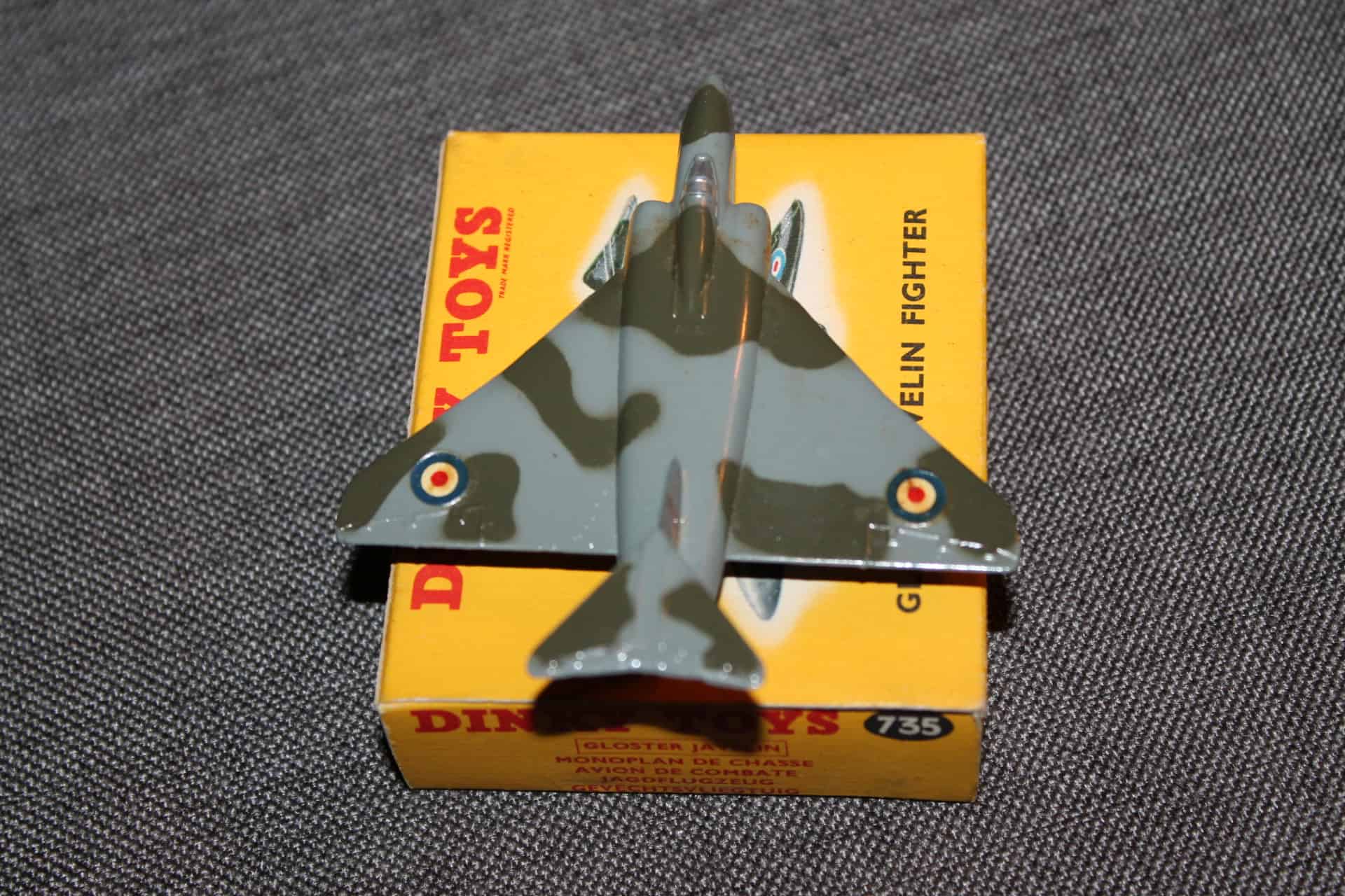 Dinky 735 Gloster Javelin Fighter | Mint