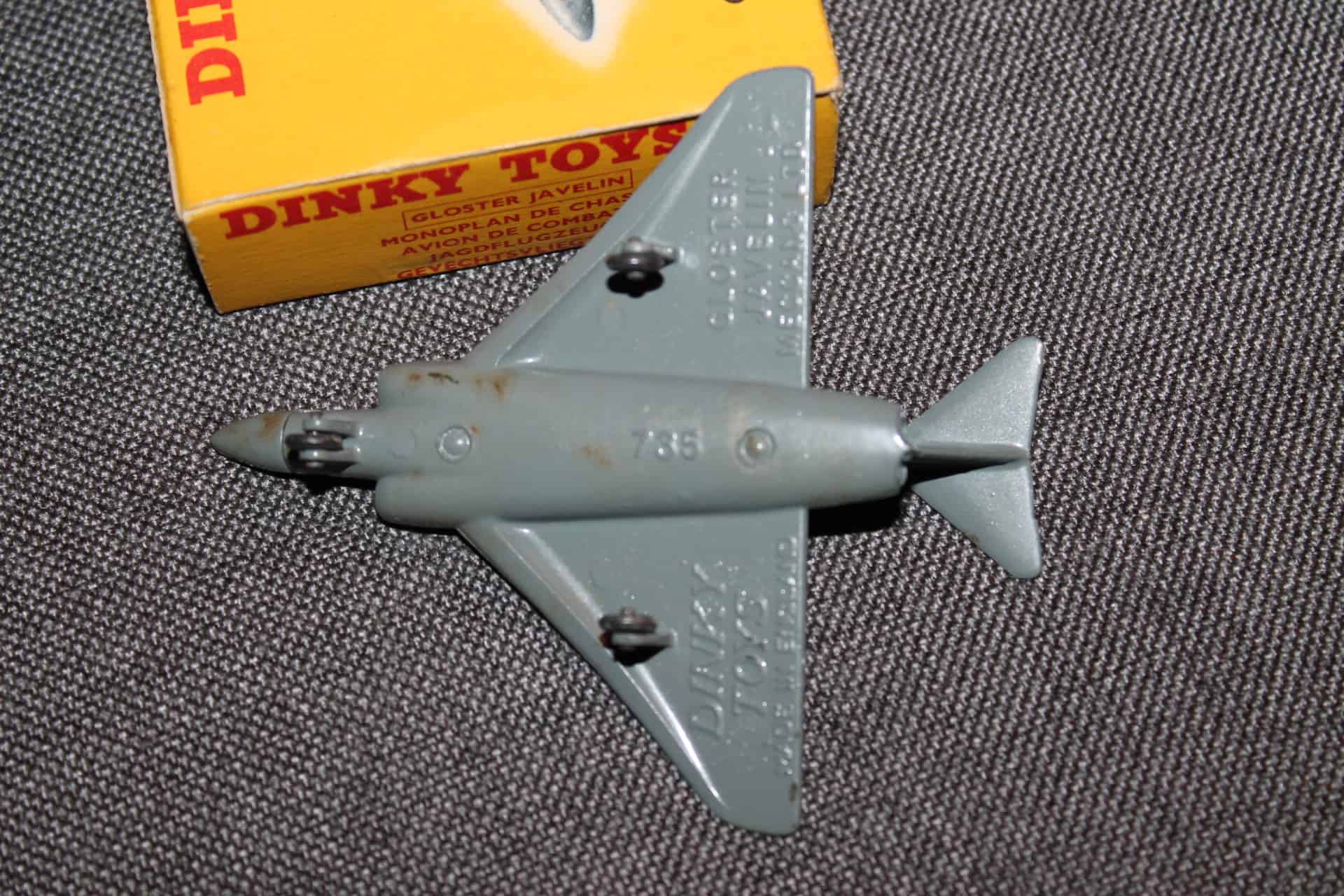 Dinky 735 Gloster Javelin Fighter | Mint