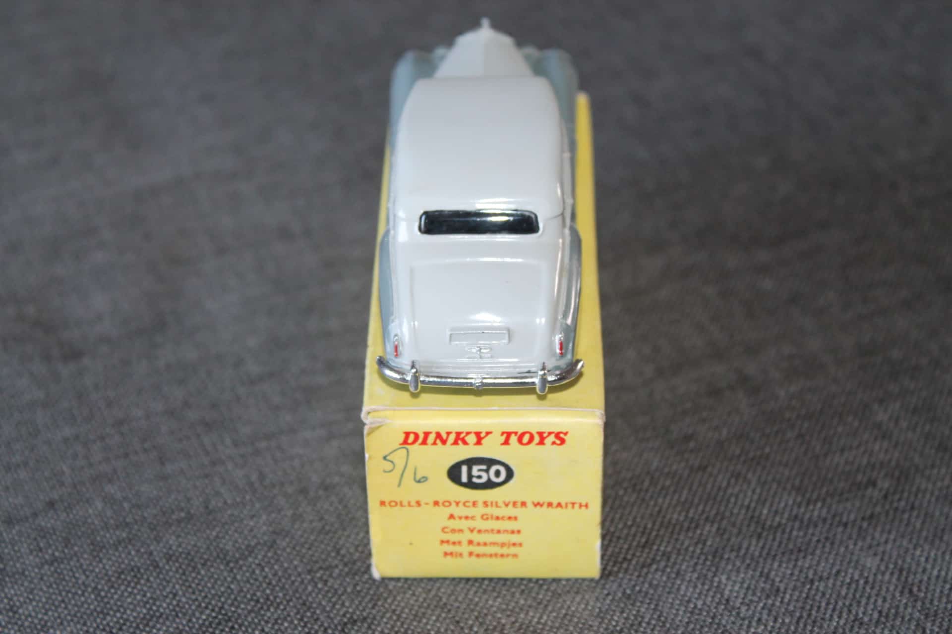 Dinky 150 Rolls Royce Silver Wraith | two tone grey | Mint