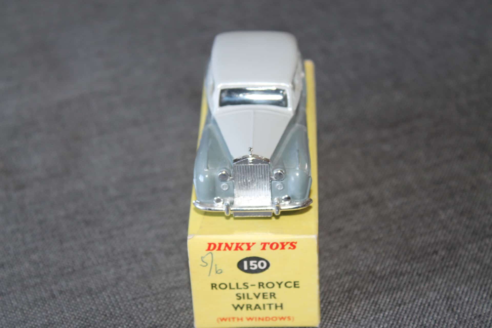 Dinky 150 Rolls Royce Silver Wraith | two tone grey | Mint