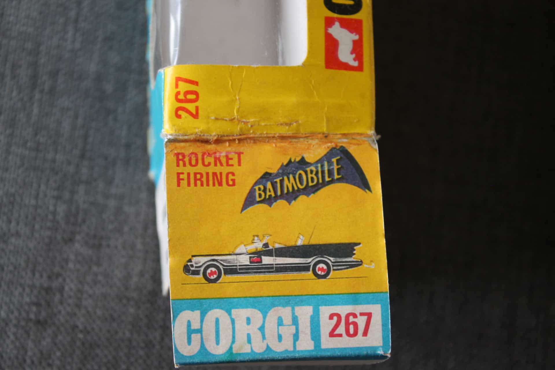 Corgi 267 Batmobile 'Red Tyres' | Almost Mint