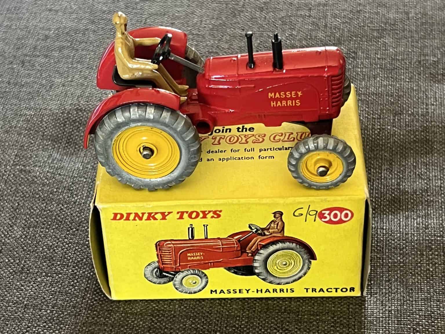 Dinky 300 Massey Harris Tractor | Almost Mint