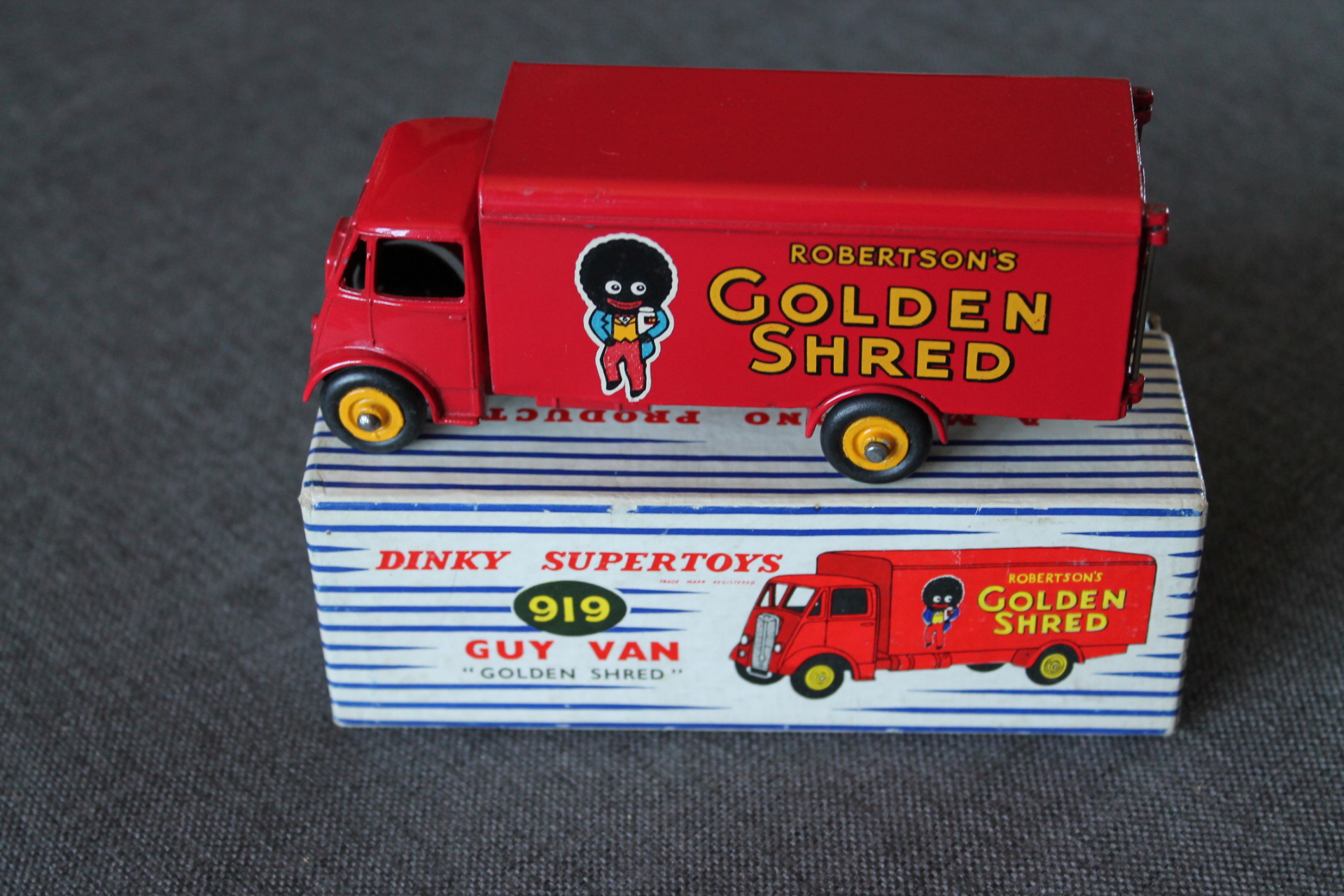 Dinky Toys 919 Guy 'Golden Shred' Van - Diecast
