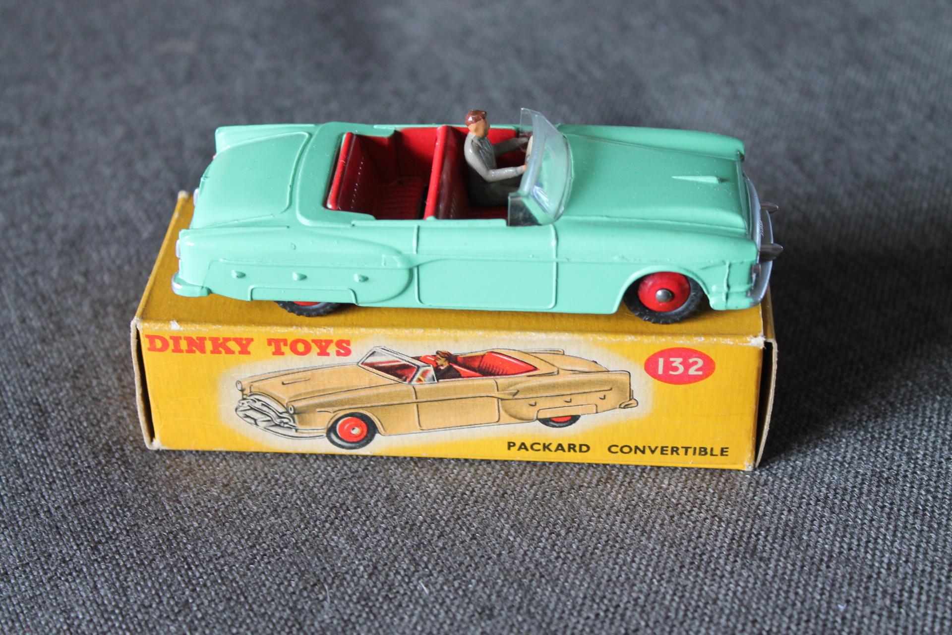 Dinky 132 Packard Convertible | green | Mint