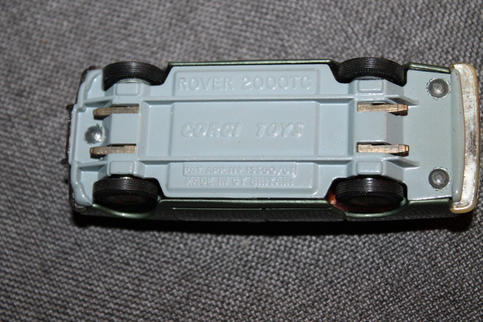 Corgi Toys 275 Rover 2000 TC 'Golden Jacks' - Diecast