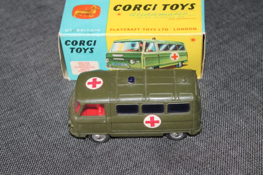 Corgi Toys 354 Military Ambulance - Diecast