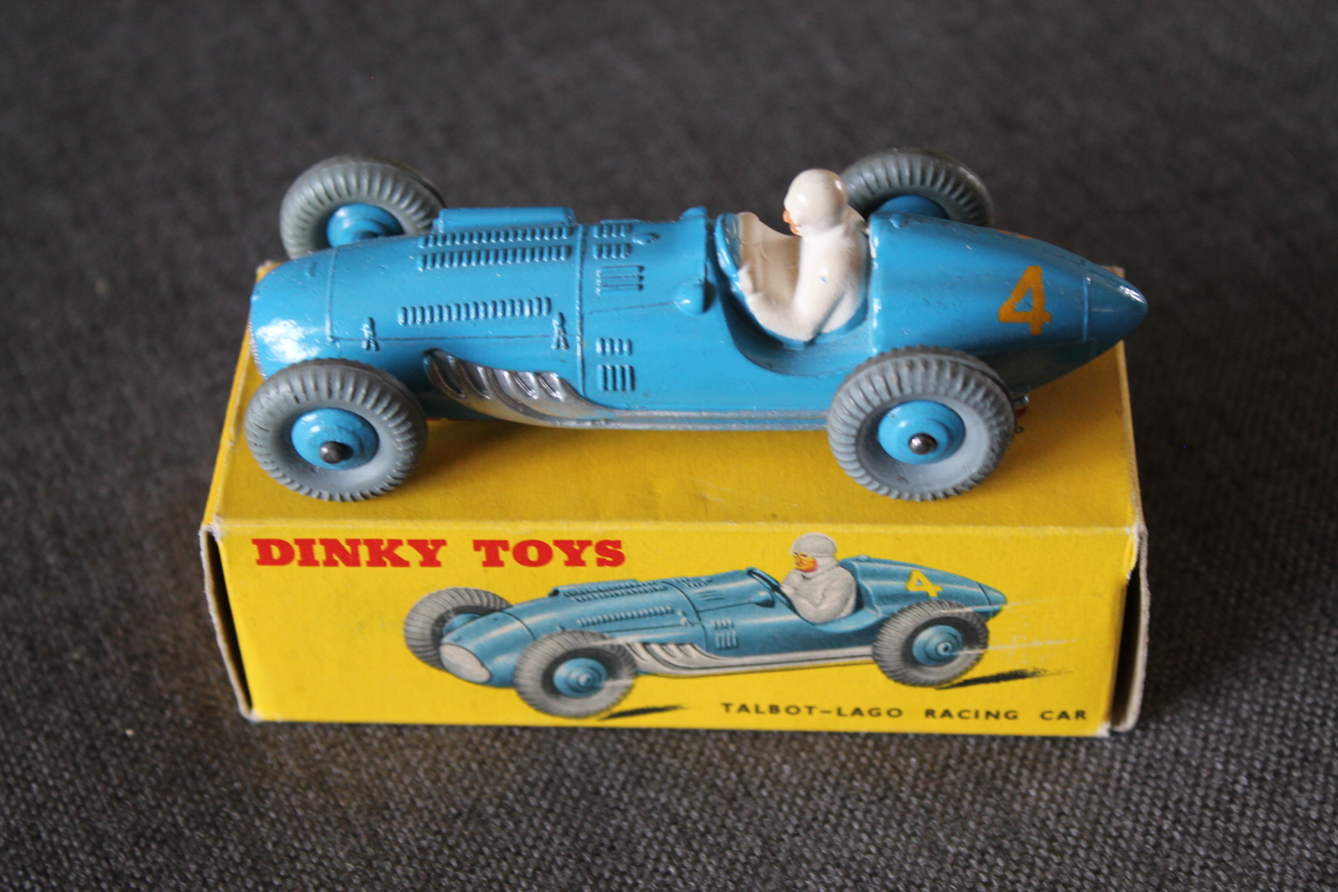 Dinky Toys 23K/230 Talbot Lago Racing Car - Diecast
