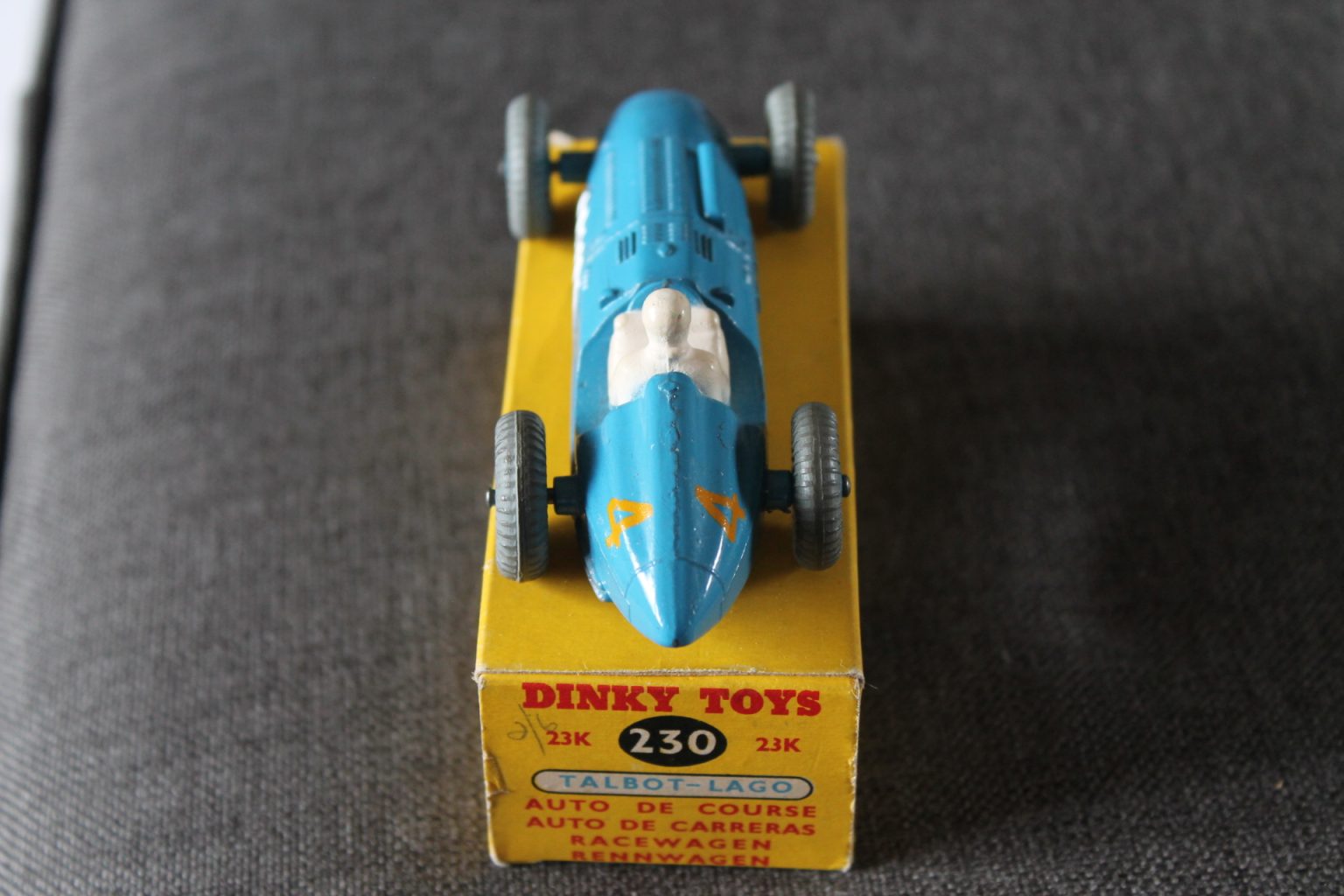 Dinky Toys 23K/230 Talbot Lago Racing Car - Diecast