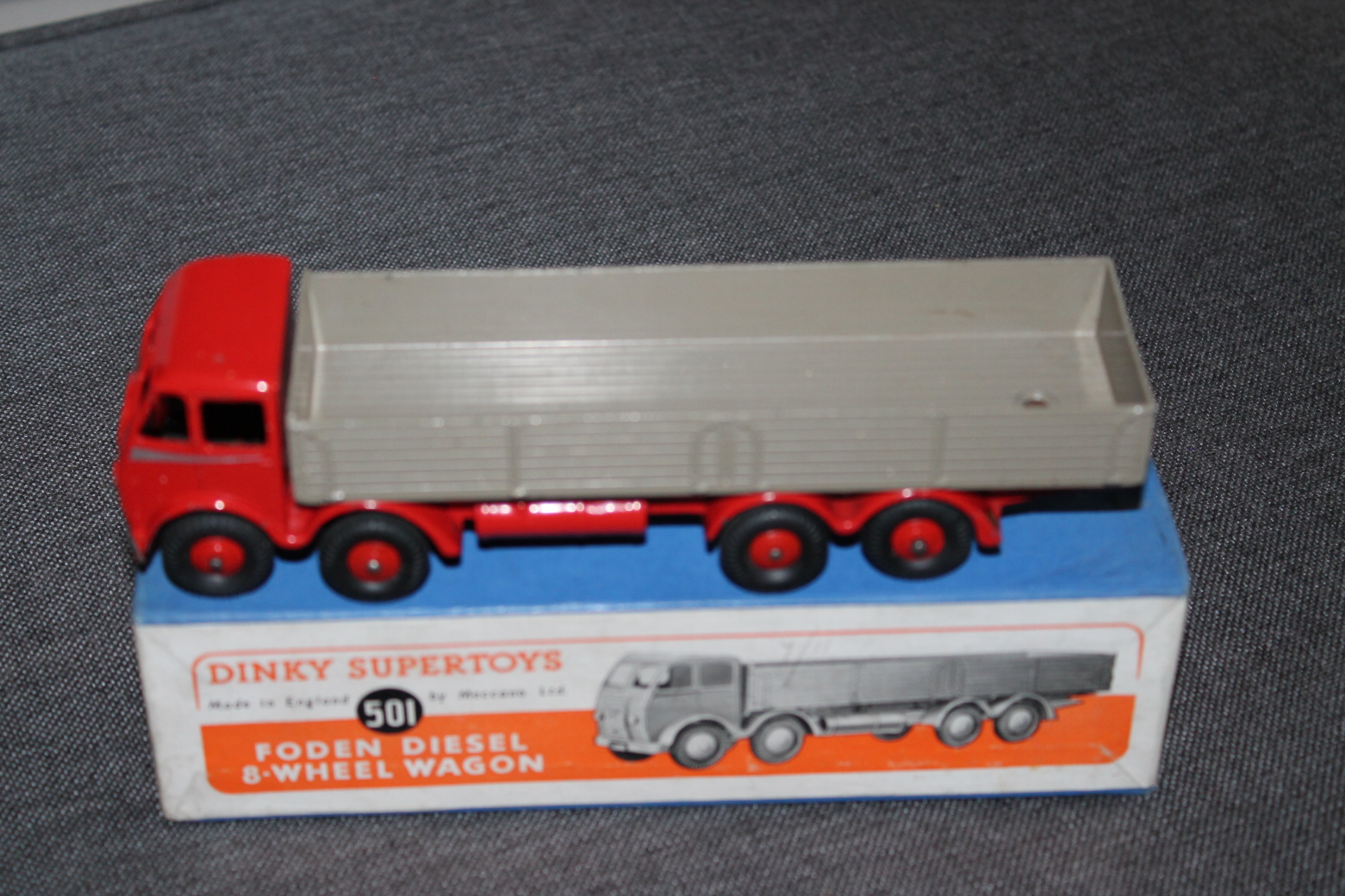 Dinky Toys 501 1st Cab Foden 8 Wheel Wagon - Diecast