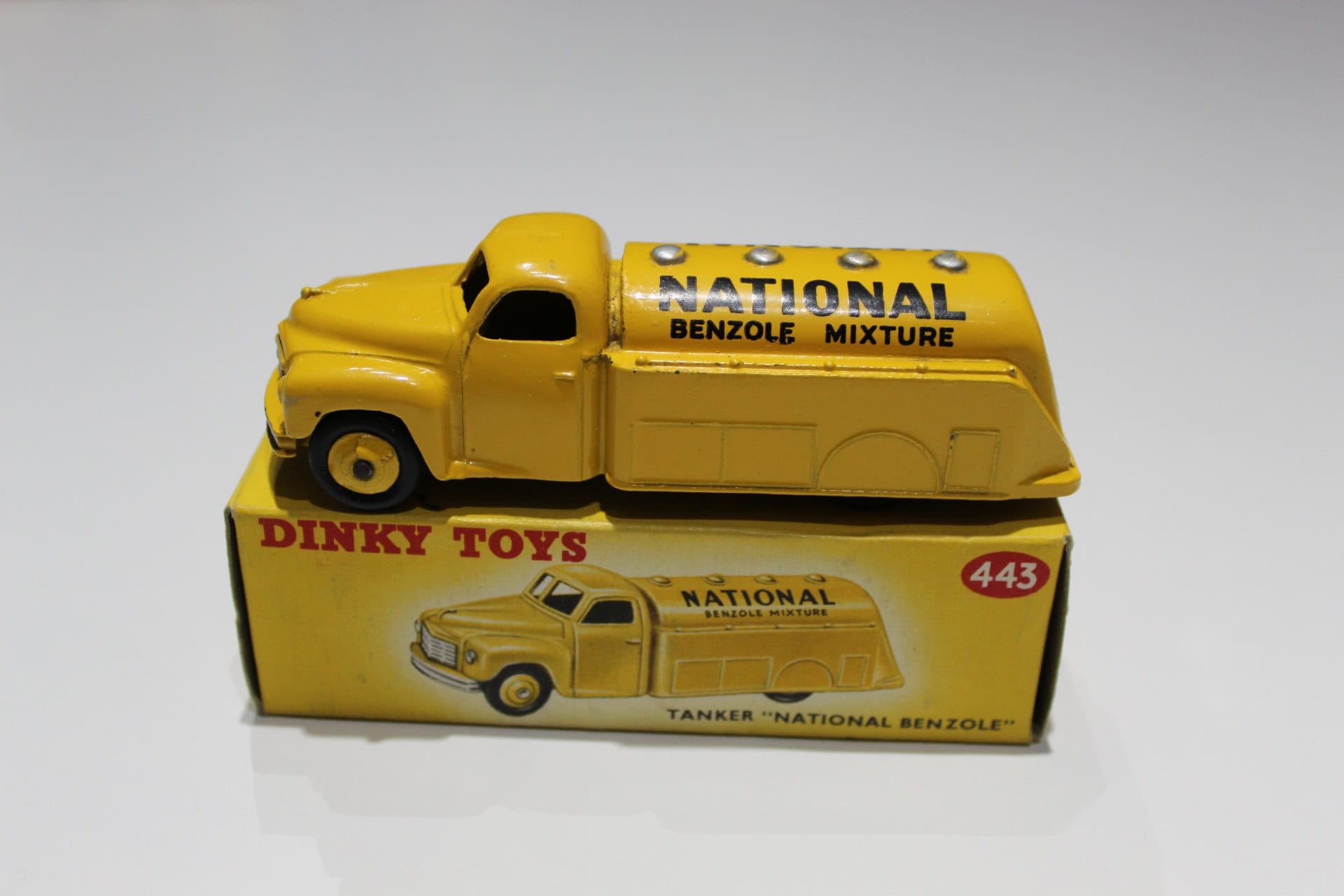 Dinky 443 Studebaker Tanker 'National Benzole' | Almost Mint