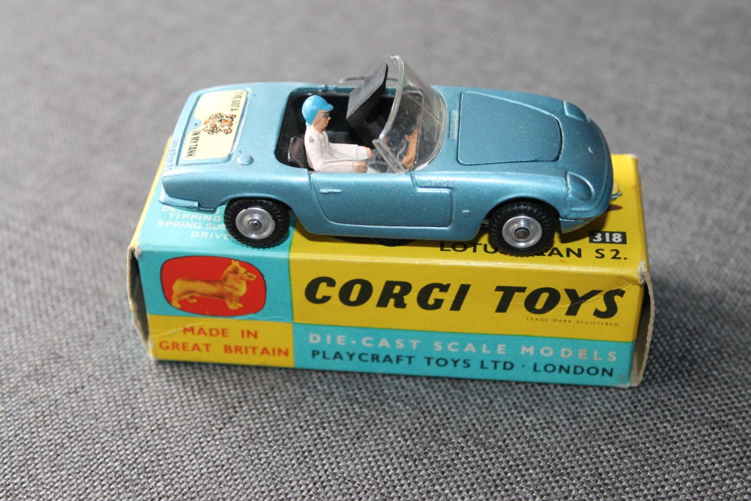 Corgi Toys 318 Lotus Elan S 2. - Diecast