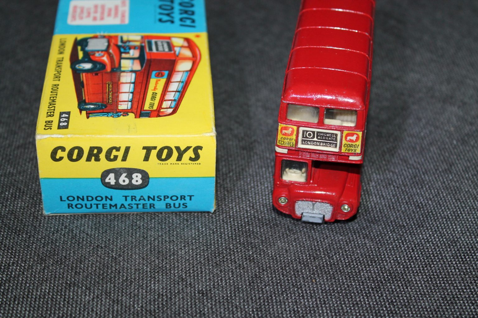 Corgi Toys 468 Rare 'Cokerchu' Promotional Roadmaster Bus - Diecast