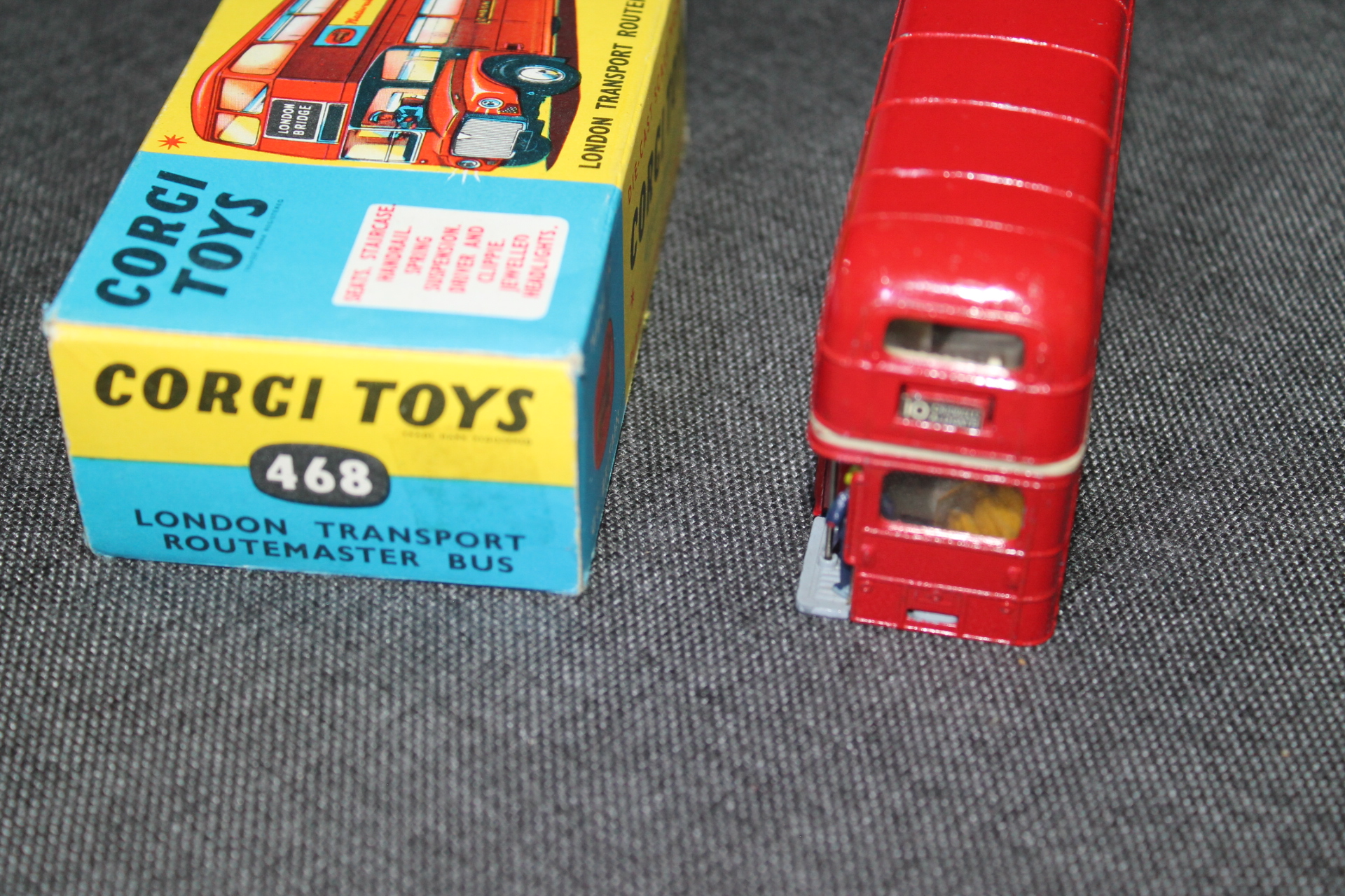 Corgi Toys 468 Rare 'Cokerchu' Promotional Roadmaster Bus - Diecast