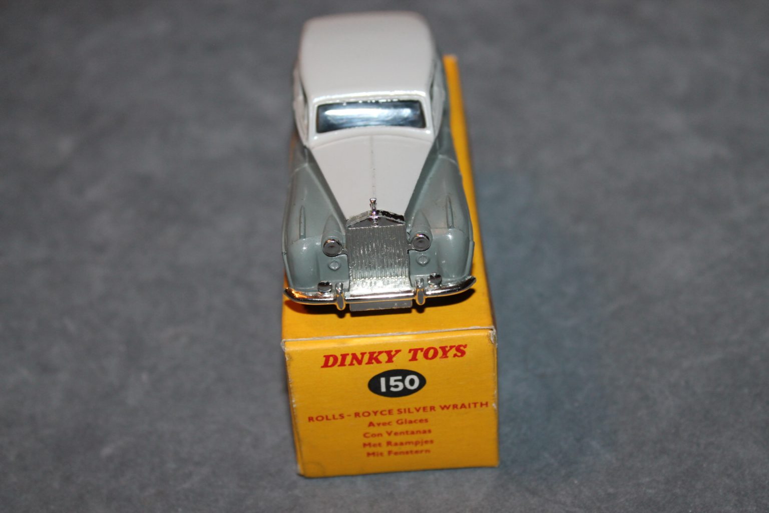 Dinky 150 Rolls Royce Silver Wraith | of two tone grey