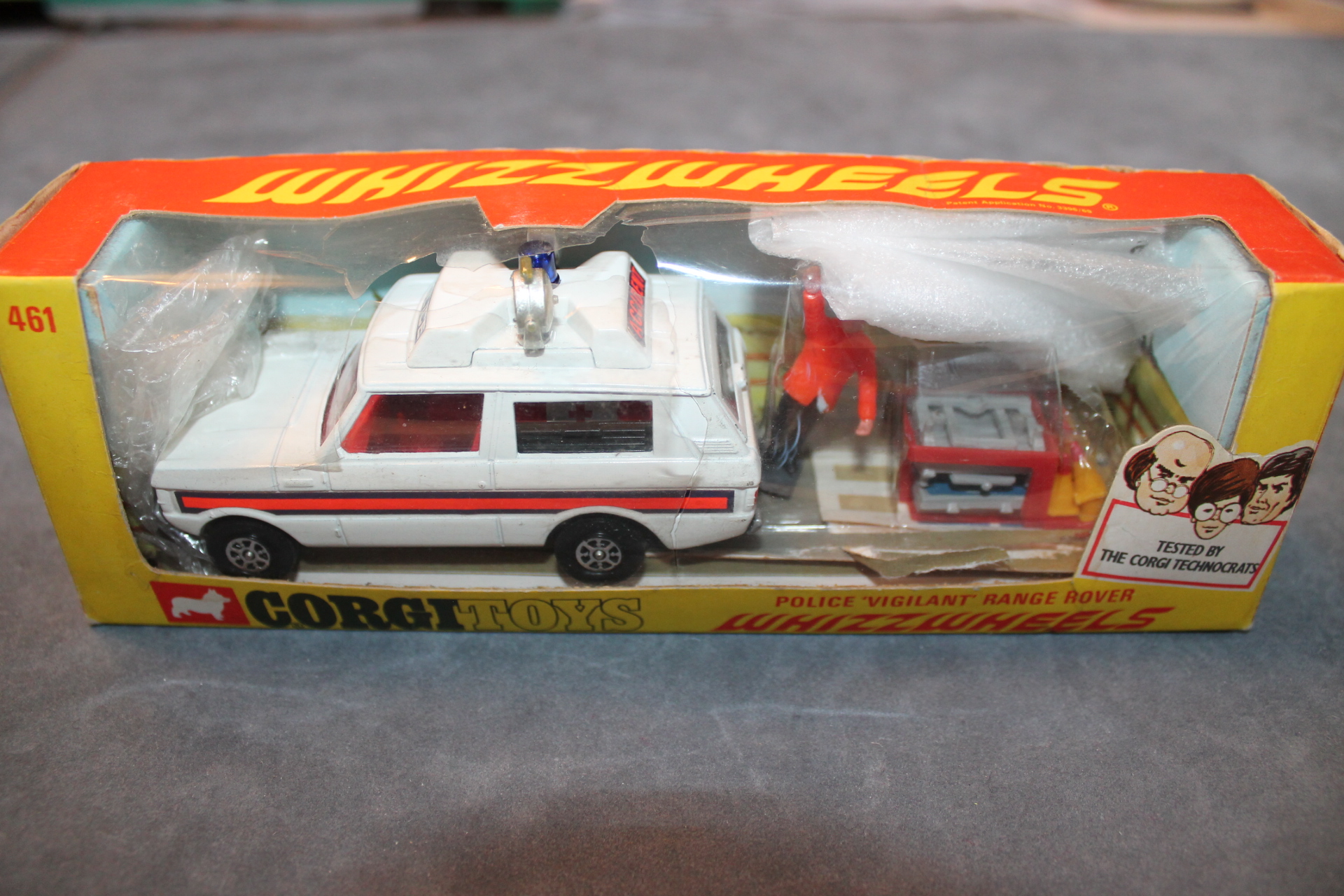 Corgi Toys 461 Police Vigilant Range Rover - Diecast