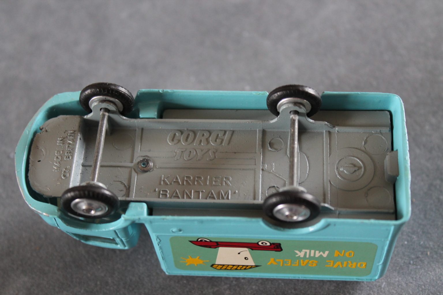 Corgi Toys 435 Karrier Bantam Dairy Produce Van. Promotional "Drive ...