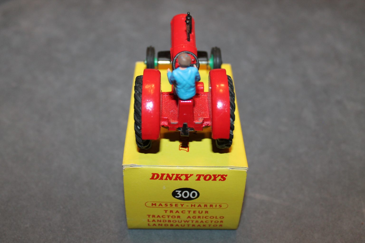 Dinky 300 Massey-Ferguson Tractor Rare US Export