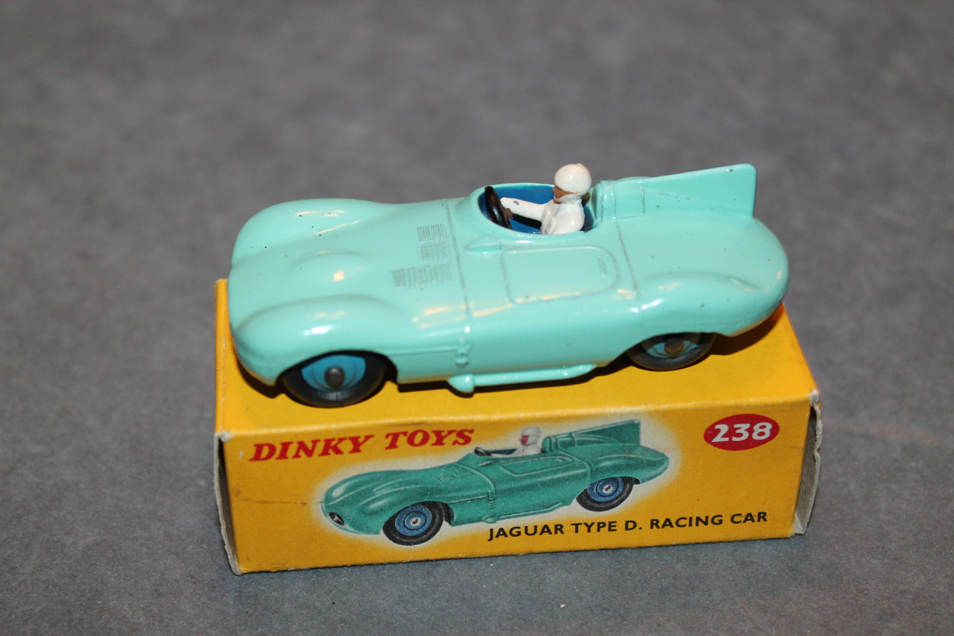 Dinky 238 Jaguar D Type Racing Car | Very Nearly Mint