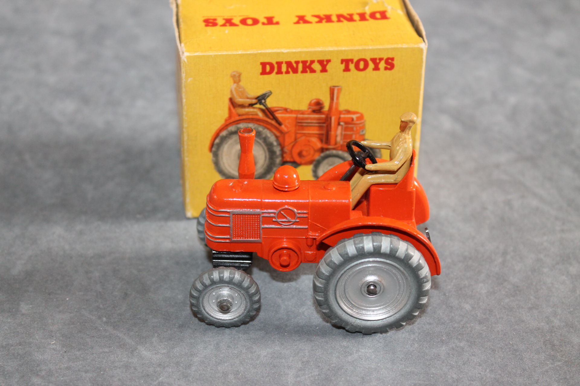 Dinky 027N/301 Field Marshall Tractor | orange