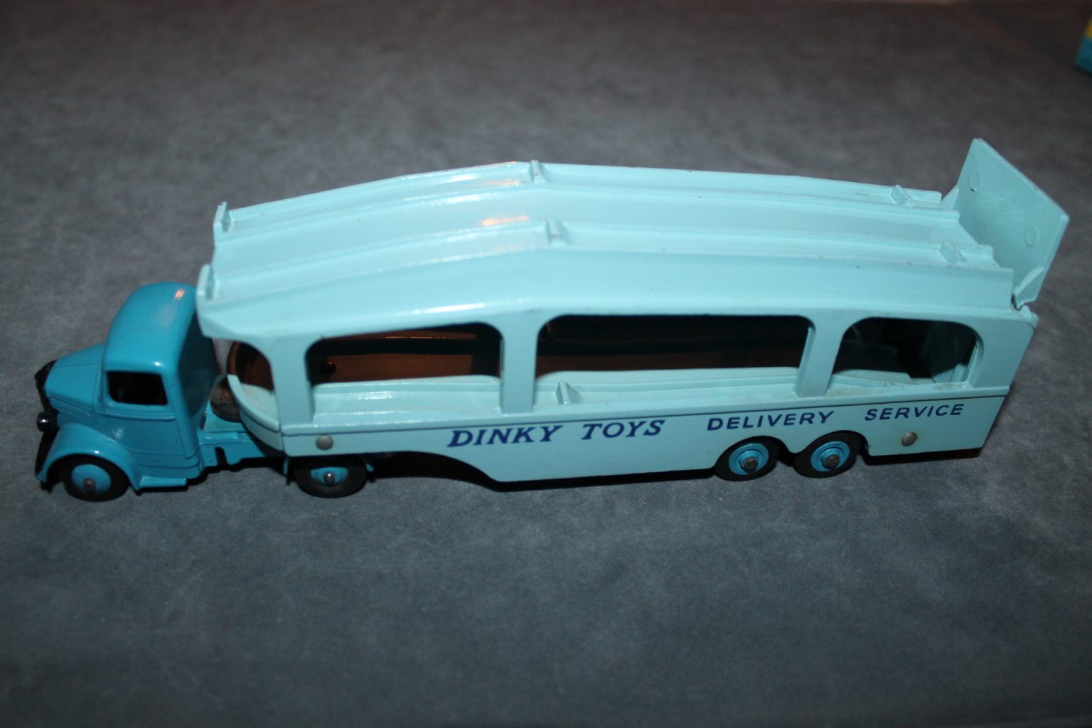 Dinky Toys 982 Pullmore Car Transporter & 994 Ramp - Diecast