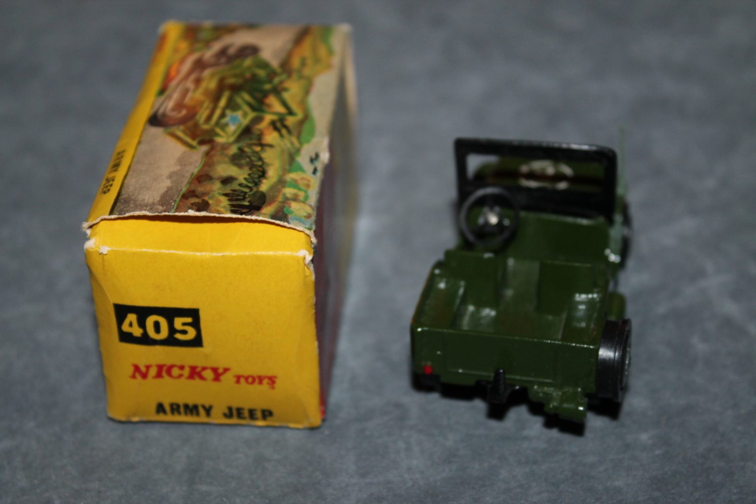 Nicky Toys 405 Universal Army Jeep - Diecast