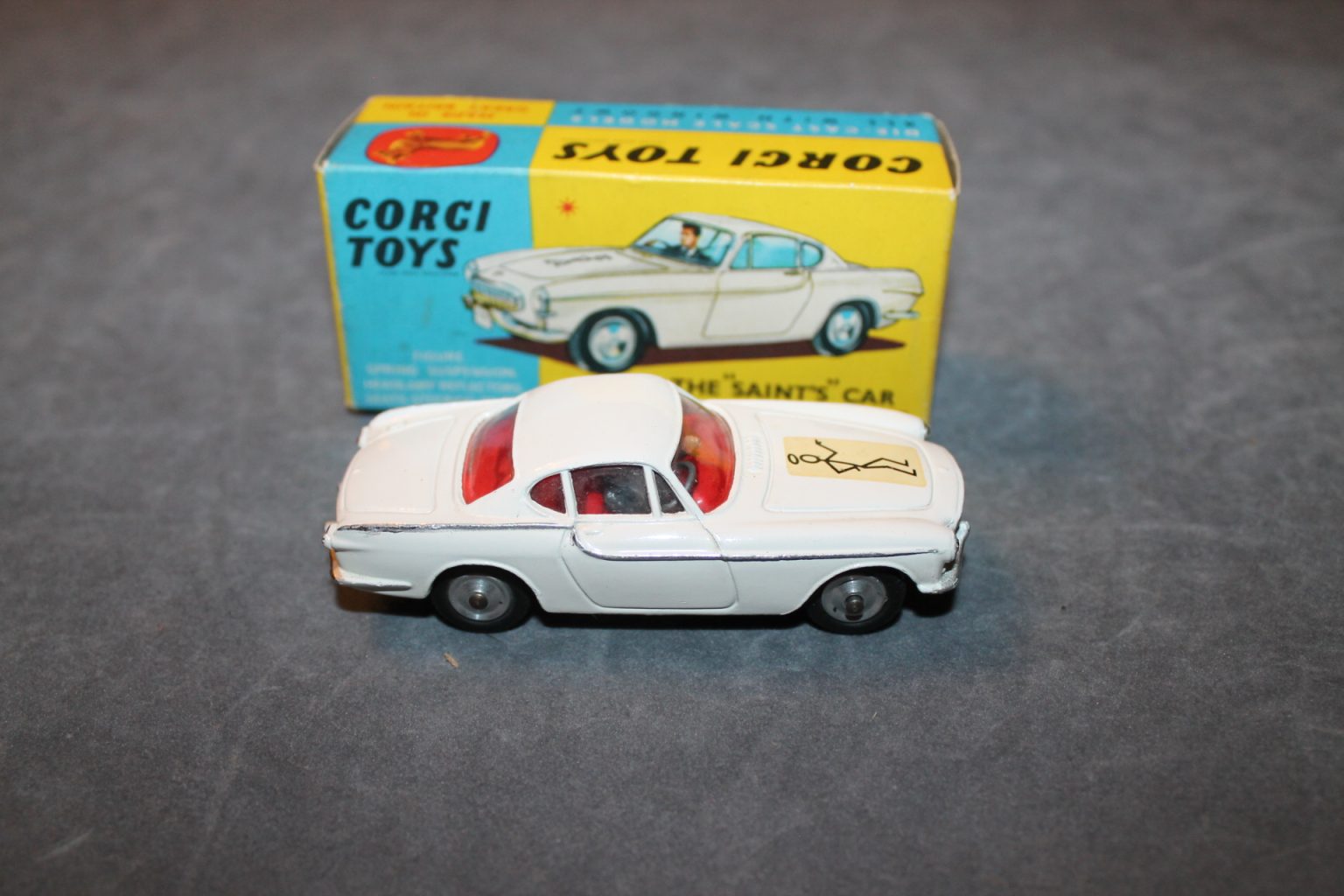 Corgi Toys 258 'The Saint' Volvo P1800 - Diecast