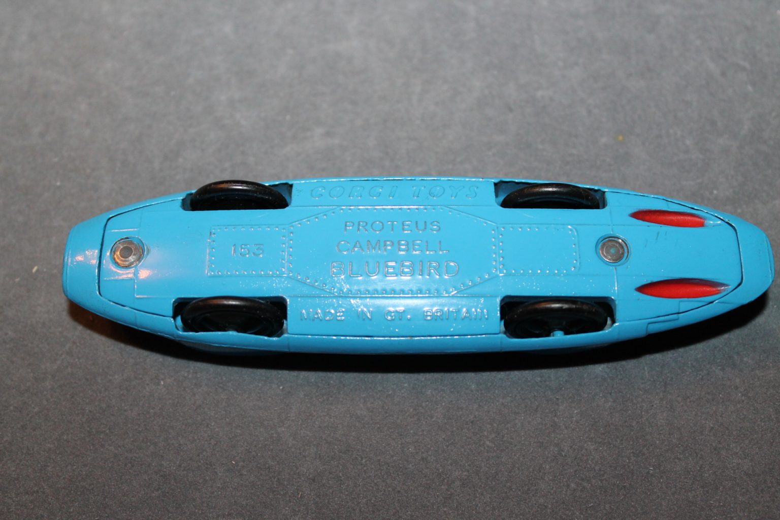 Corgi Toys 153 Proteus-Campbell Bluebird Record Car - Diecast