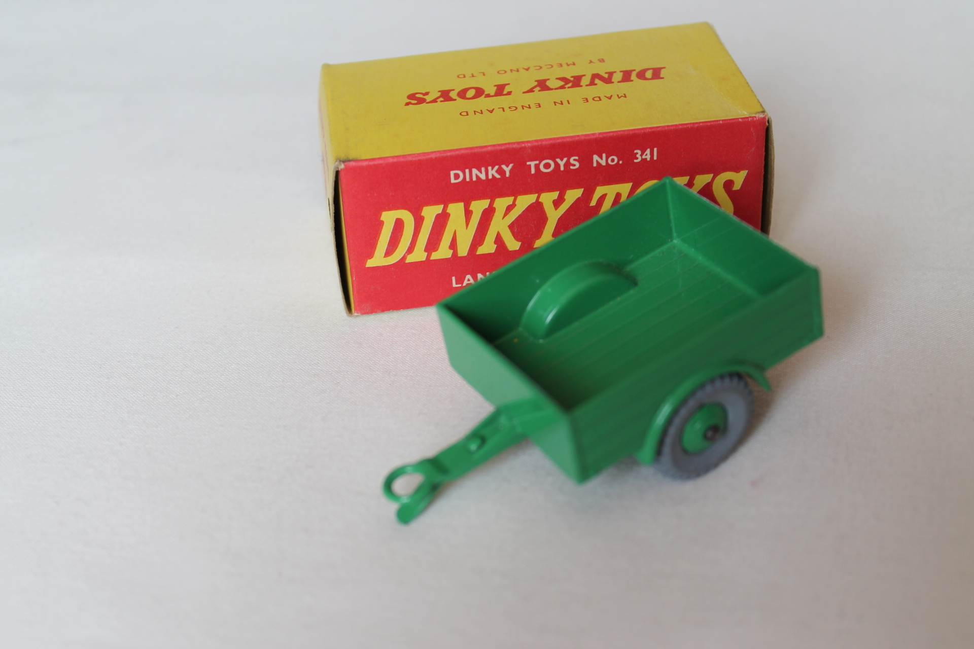 Dinky 341 Land-Rover Trailer | green | Excellent Plus