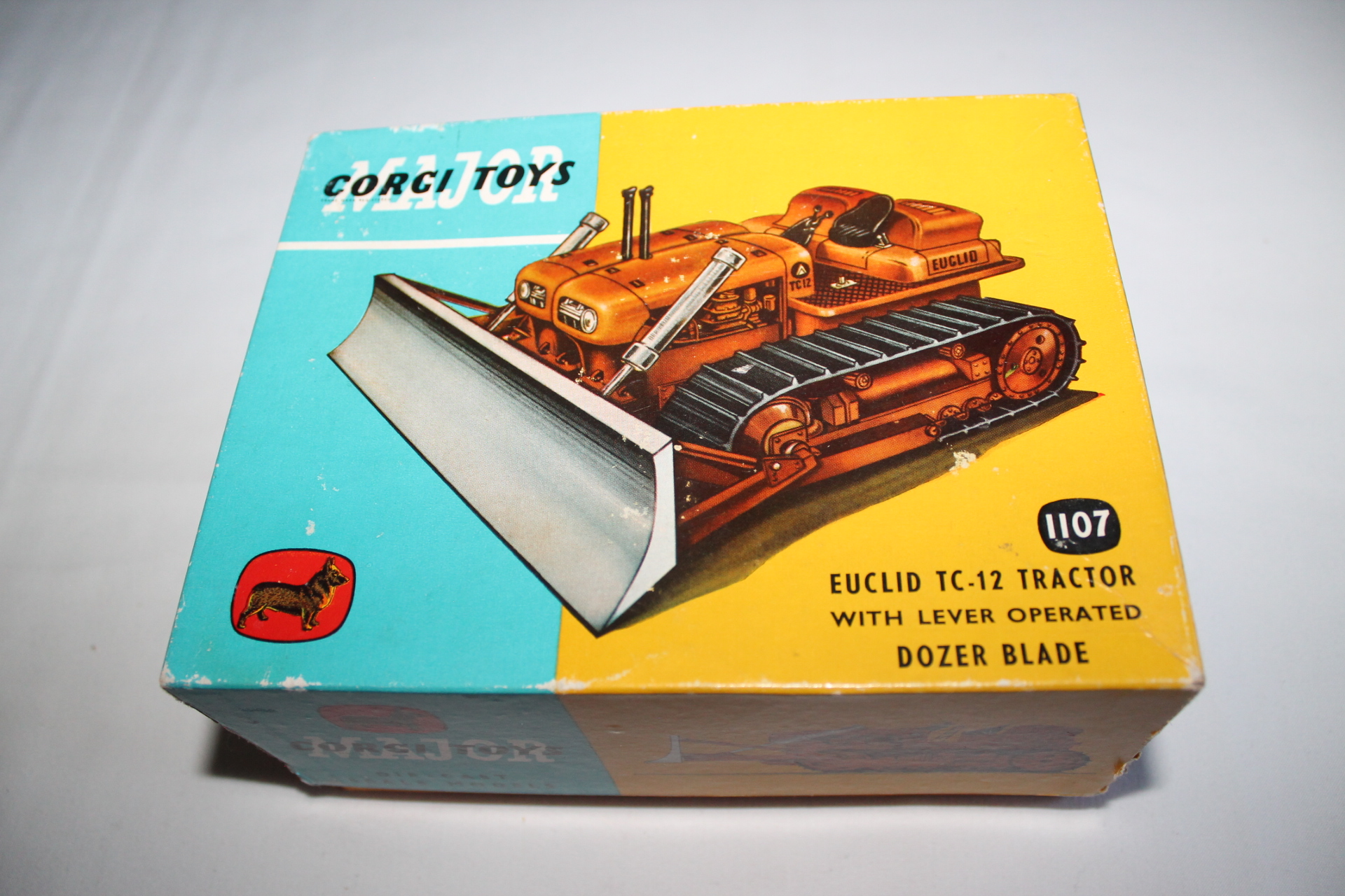 Corgi 1107 Euclid TC-12 Tractor & and Dozer Blade