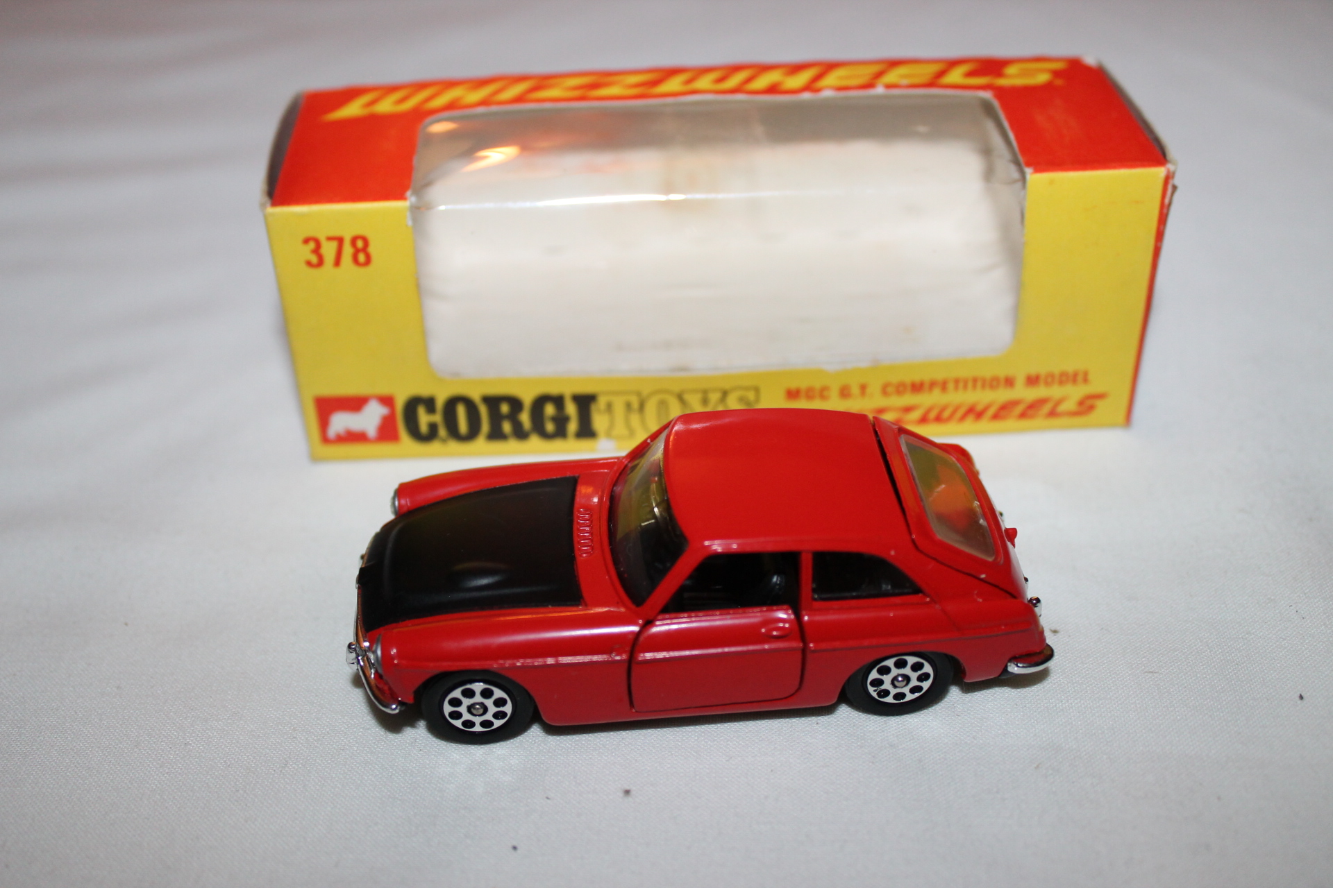 Corgi Toys 378 MGC G.T. Competition Model - Diecast