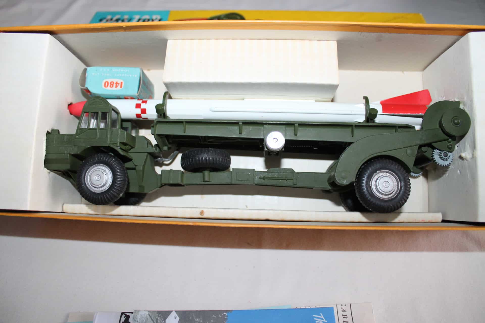 Corgi Toys 1113 Corporal Guided Missile on Erector Vehicle - Diecast
