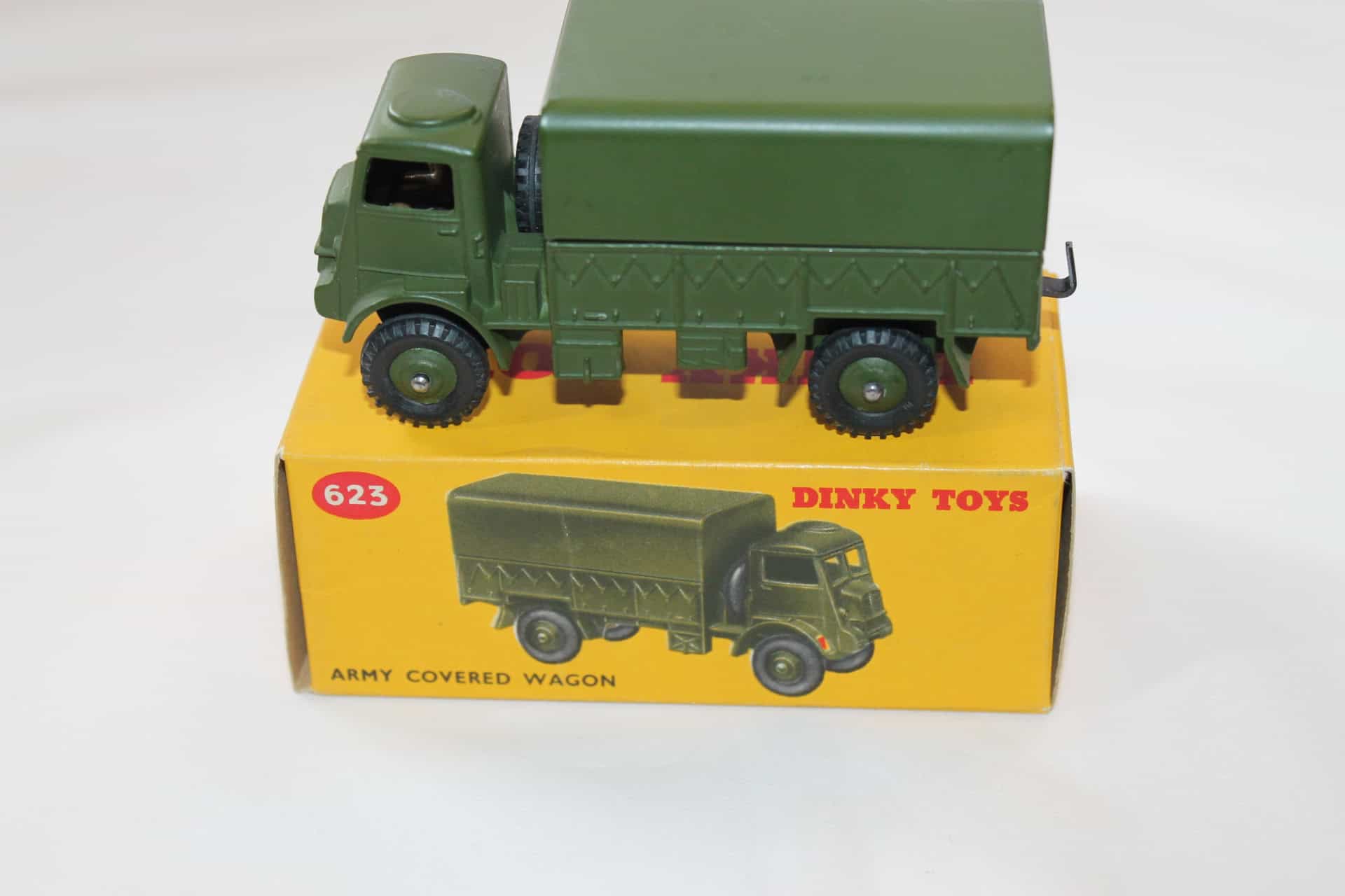 Dinky 623 Army Covered Wagon | Almost Mint