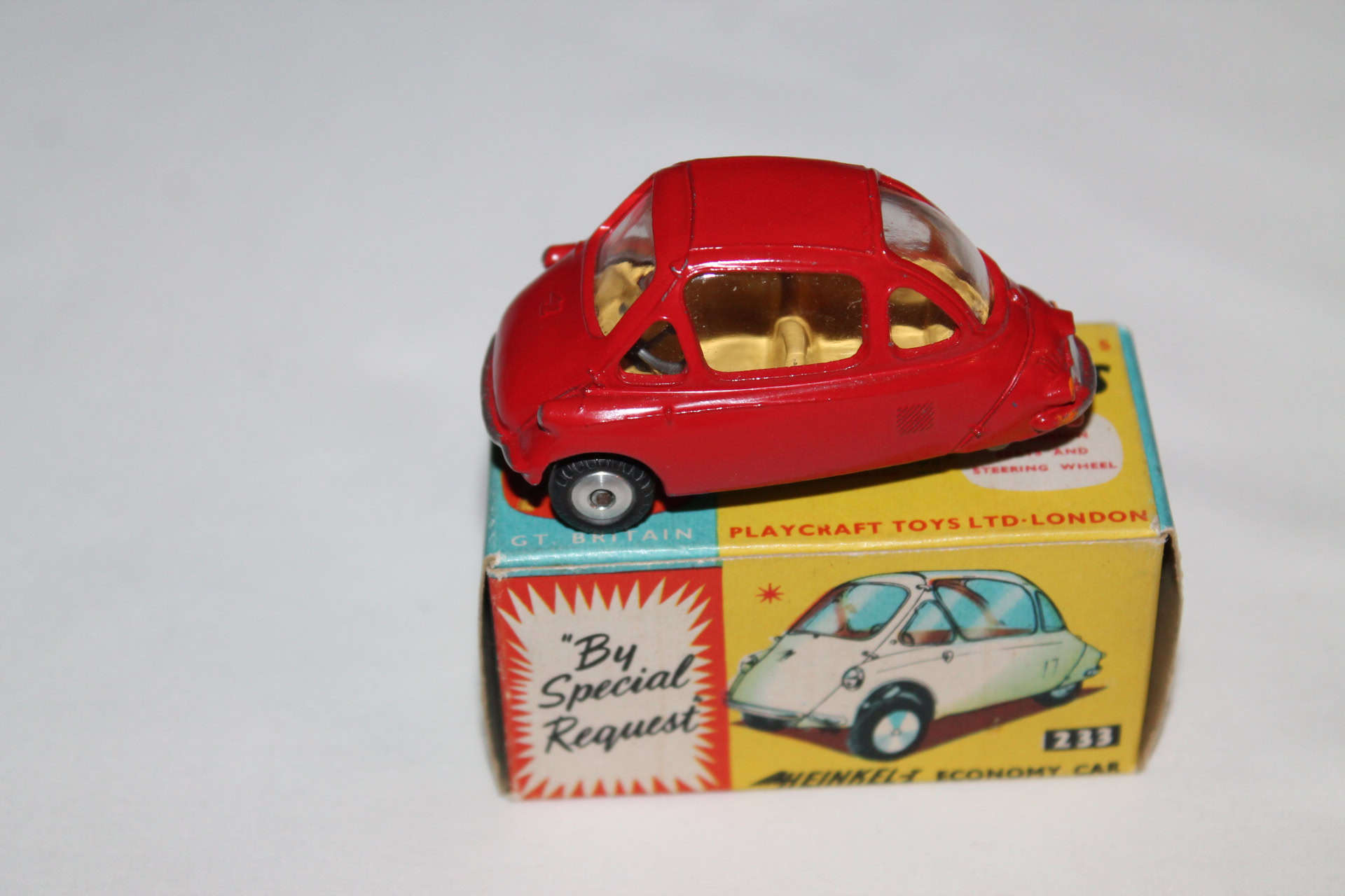 Corgi Toys 233 Heinkel Economy Car - Diecast