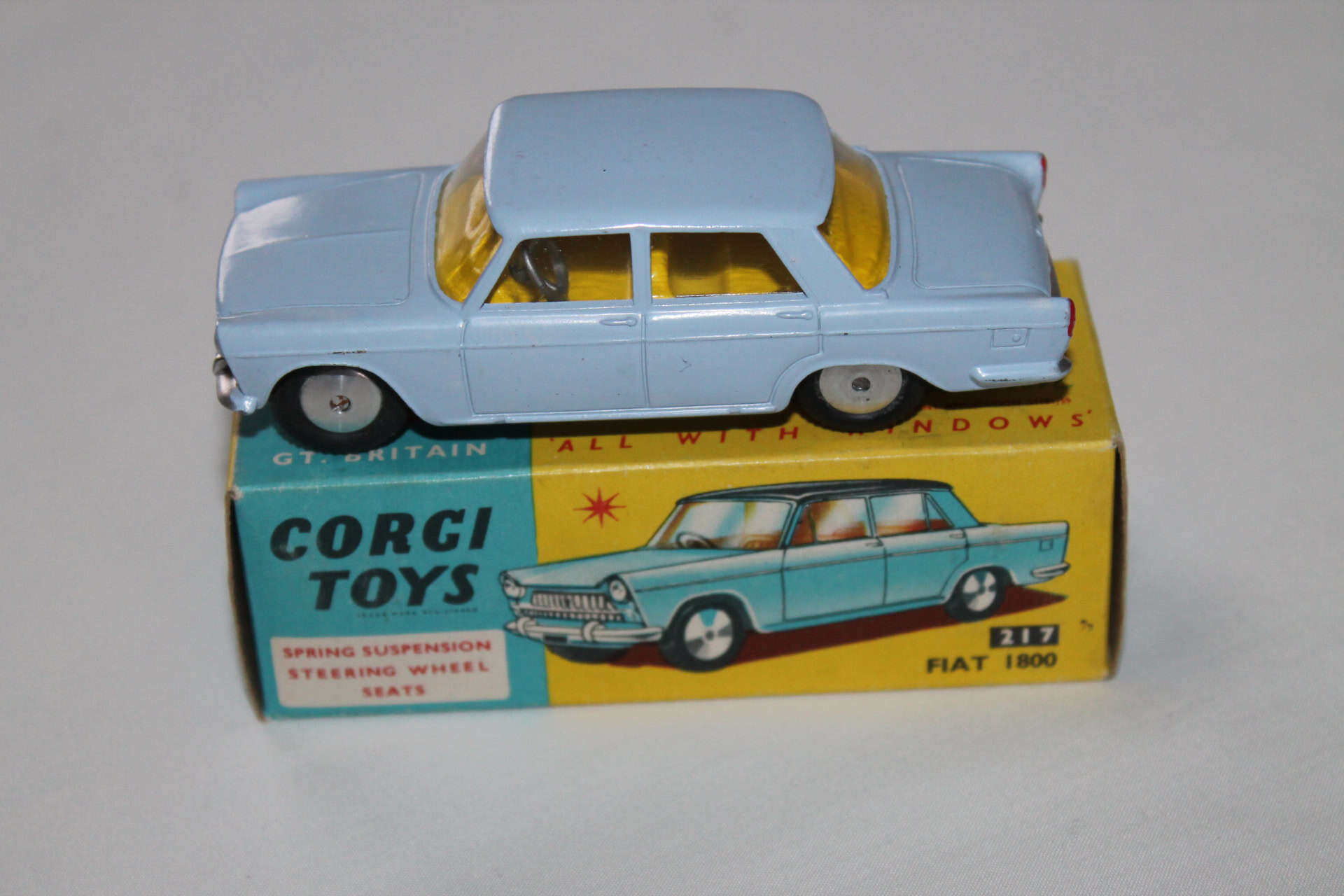Corgi Tous 217 Fiat 1800 - Diecast
