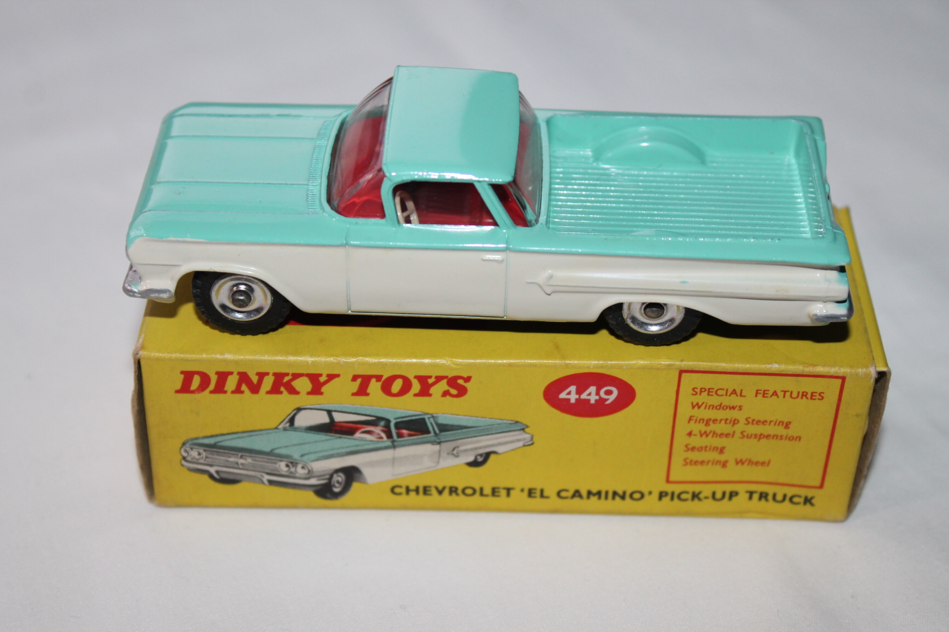 Dinky Toys 449 El Camino Pick-Up Truck - Diecast