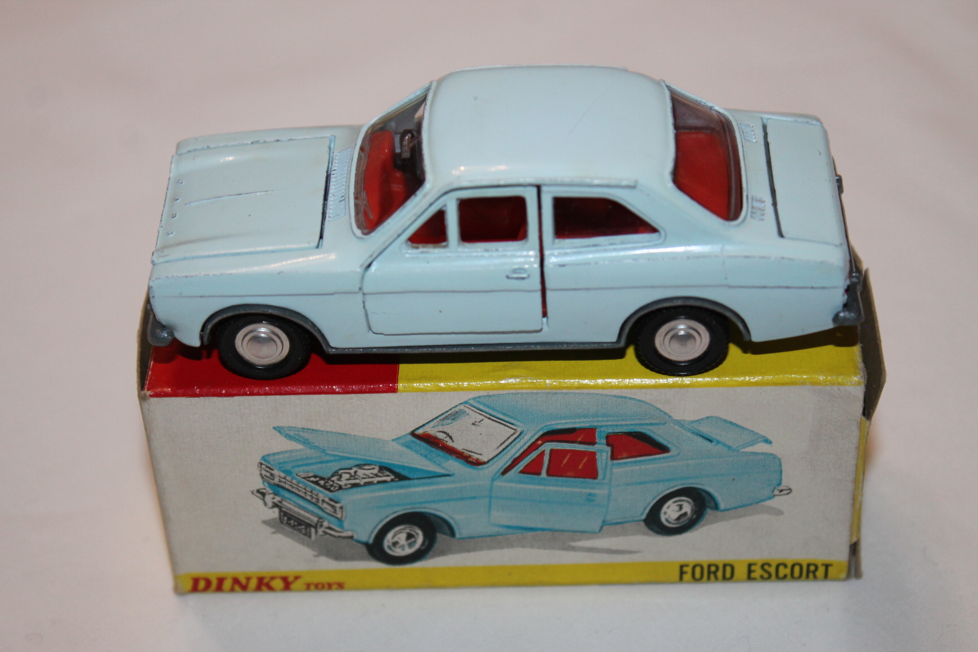 Dinky 168 Ford Escort Pale Blue | Almost Mint | Own