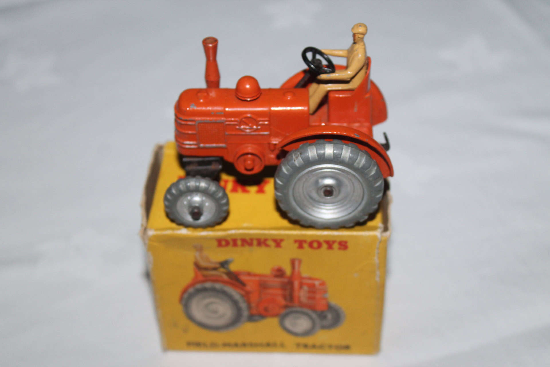 Dinky 027N/301 Field Marshall Tractor | orange
