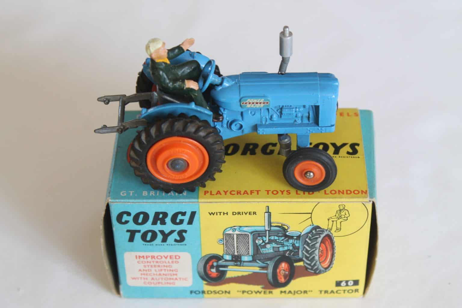 Corgi 060 Fordson "Power Major" Tractor | Mint | Welsh'